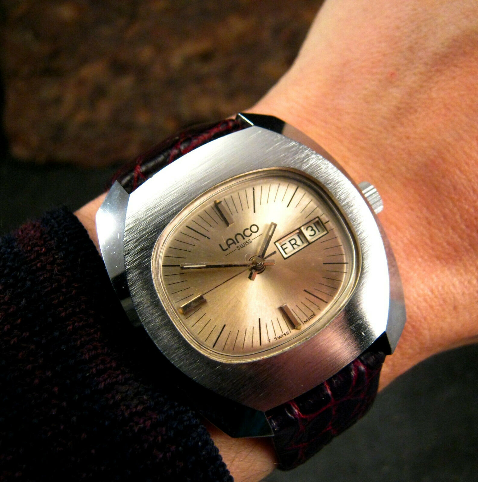 Lanco Astrolon Cuerda (VENDIDO) - Relojes del Abuelo