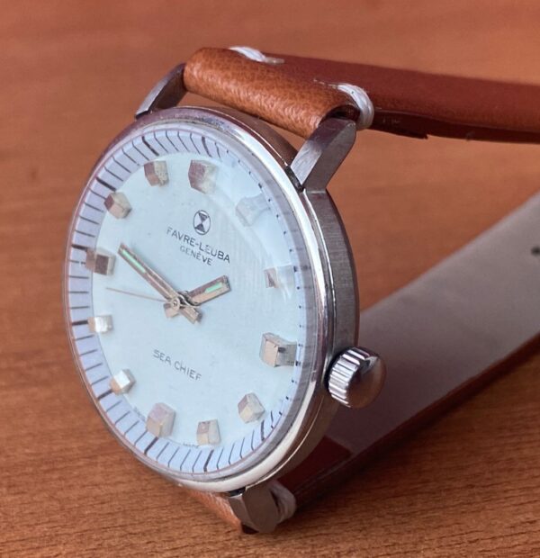 Favre Leuba Geneve Sea Chief Cuerda Blanco (VENDIDO) - Relojes del Abuelo